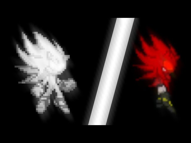 Hyper Shadic The Hedgehog Sprites