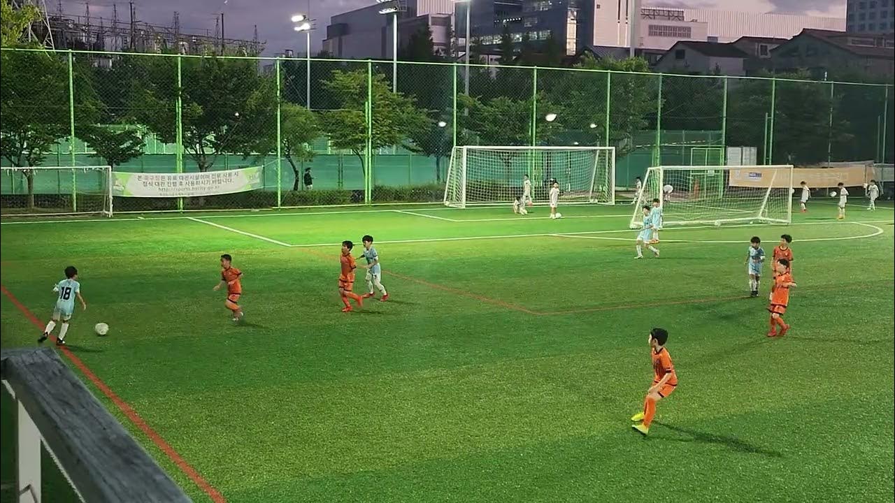 팀스타 VS 화성FC(U-9)연습경기 - YouTube