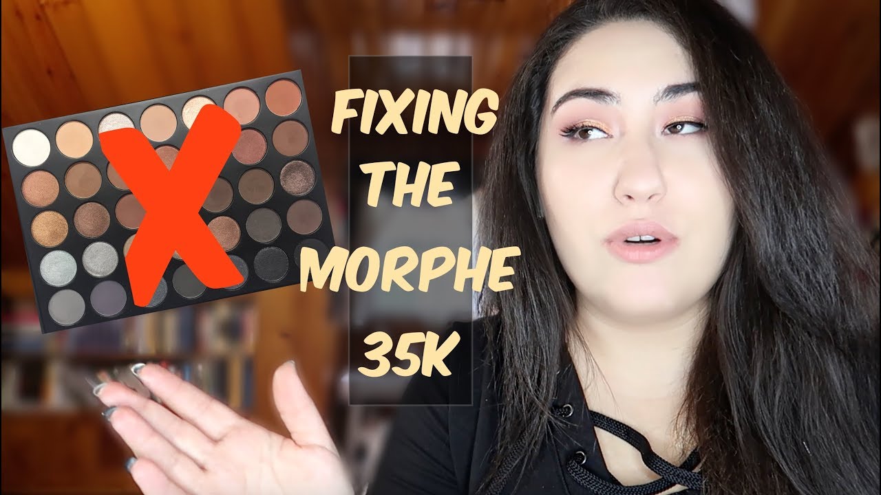 Fixing The Morphe 35K || Depotting and Decluttering - YouTube
