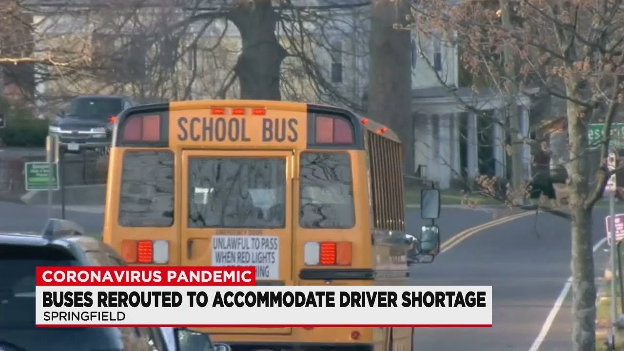 Springfield buses being rerouted to accommodate driver shortage - YouTube
