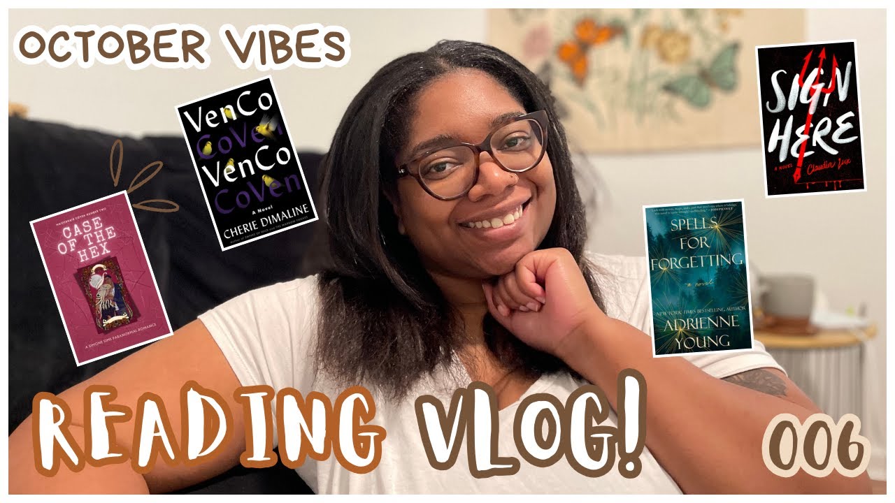 reading books that give October vibes | reading vlog 006 🎃 - YouTube