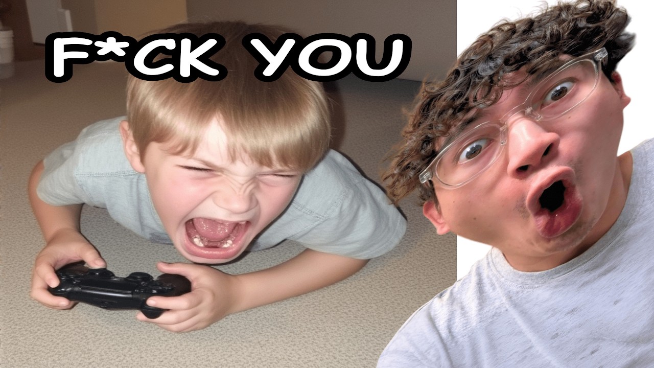 Try Not To Laugh: Kids Crashing Out Over Video Games #2 - YouTube