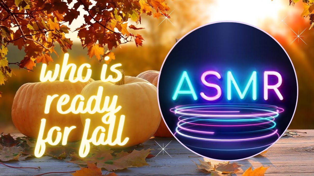 Fall Asmr🍁🍂 #viral #asmr #asmrsounds #autumn #satisfying # ...