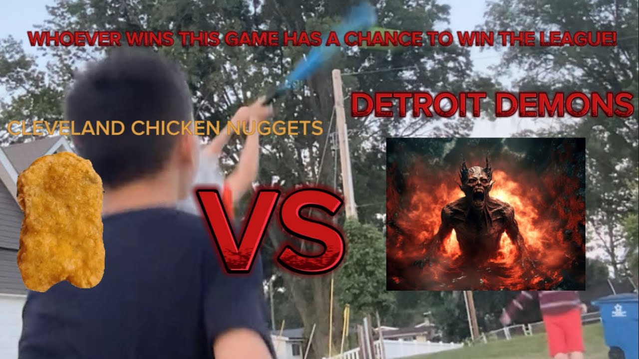 WHOVER WINS THIS GAME HAS A CHANCE TO WIN THE LEAGUE!!Detroit Demons Vs ...