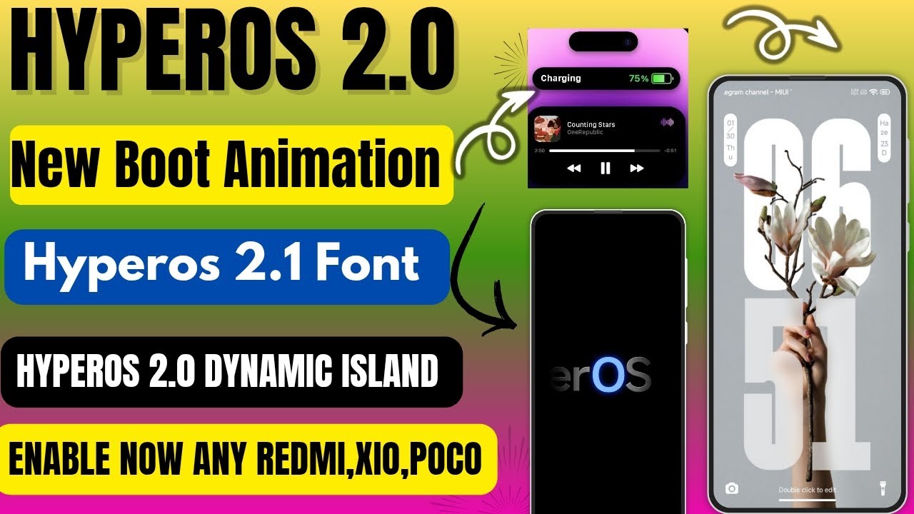 HyperOS 2.0 New Boot Animation/HyperOS 2.1 Font/HyperOS 2./ Dynamic ...