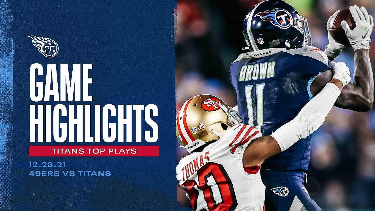 Titans Top Plays vs. 49ers | Game Highlights - YouTube