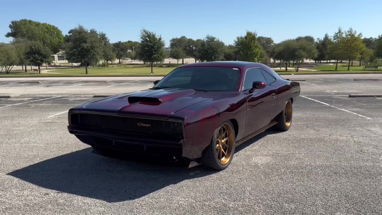 1968 Dodge Charger SRT Hellcat Redeye Exomod C68 Carbon Hennessey 100 ...