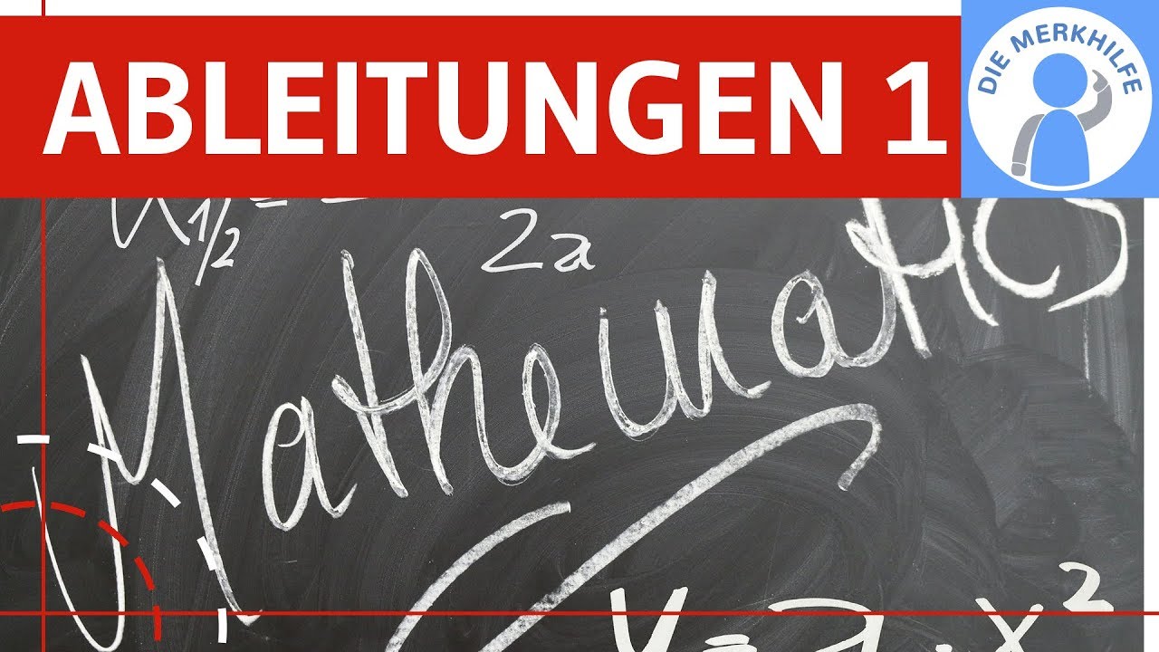 Ableitungsregeln 1 - Potenzregel, Faktorregel, Summenregel mit ...