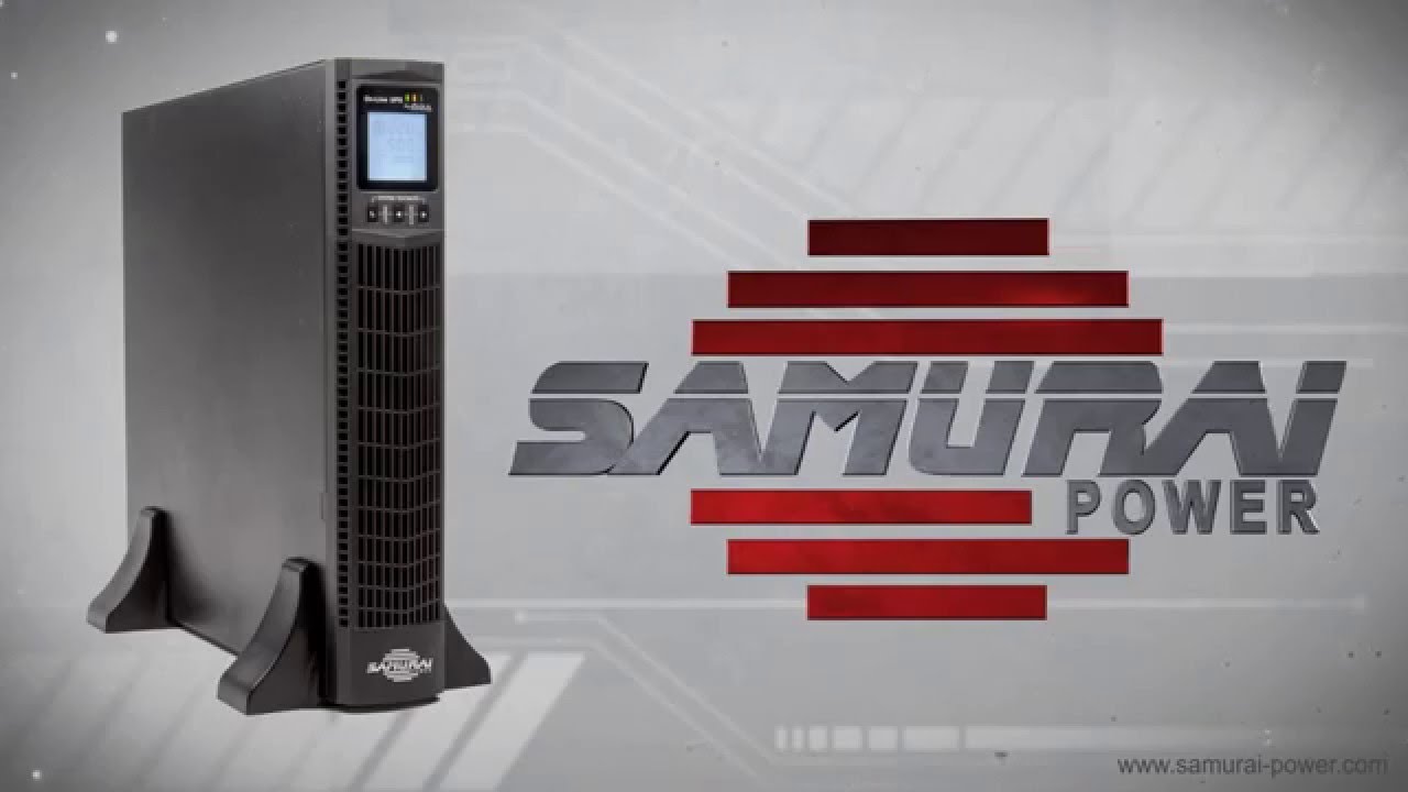 Samurai Power VFI 1000-3000 RTC UPS - YouTube