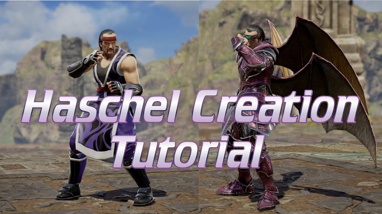 LoD HASCHEL AND DRAGOON HASCHEL | Soulcalibur VI Character Creation ...