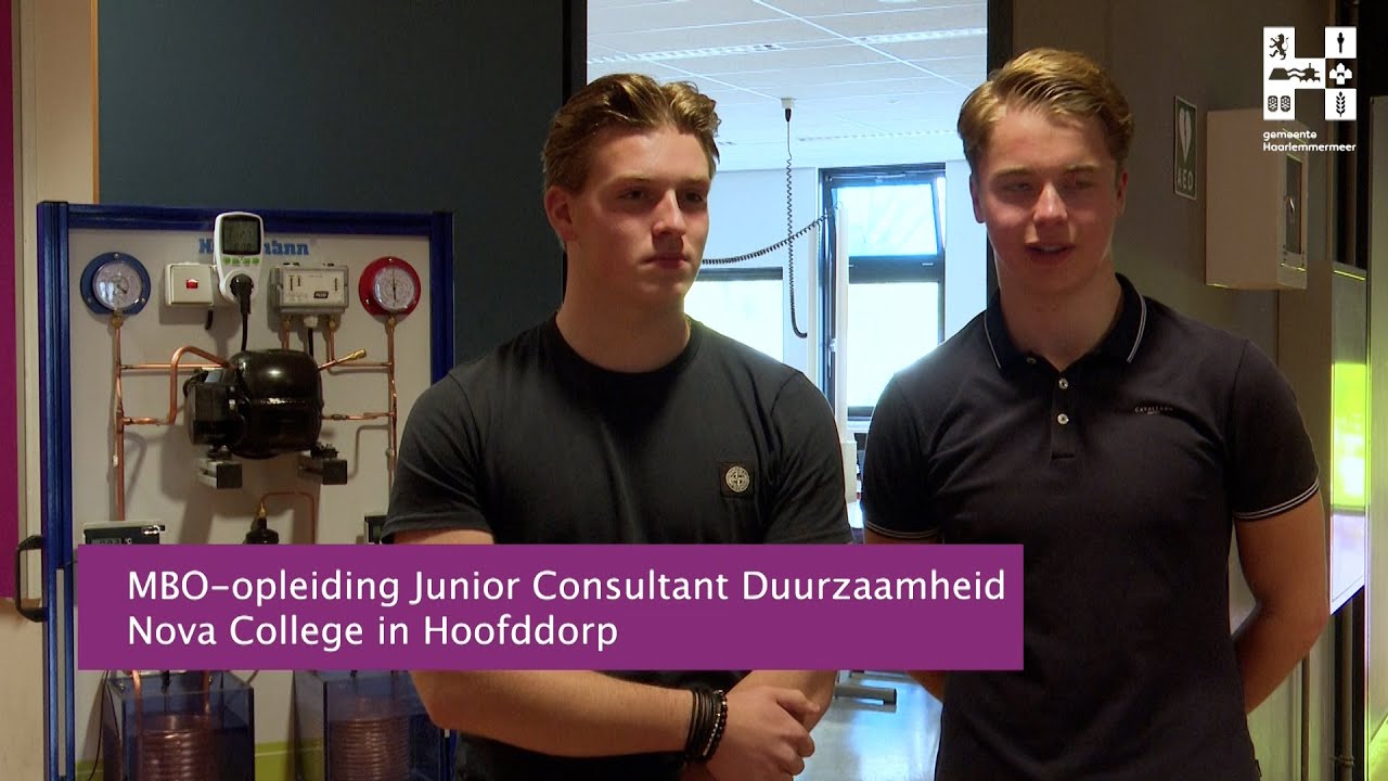 Promo MBO Junior Consultant Duurzaamheid Nova College in Hoofddorp ...