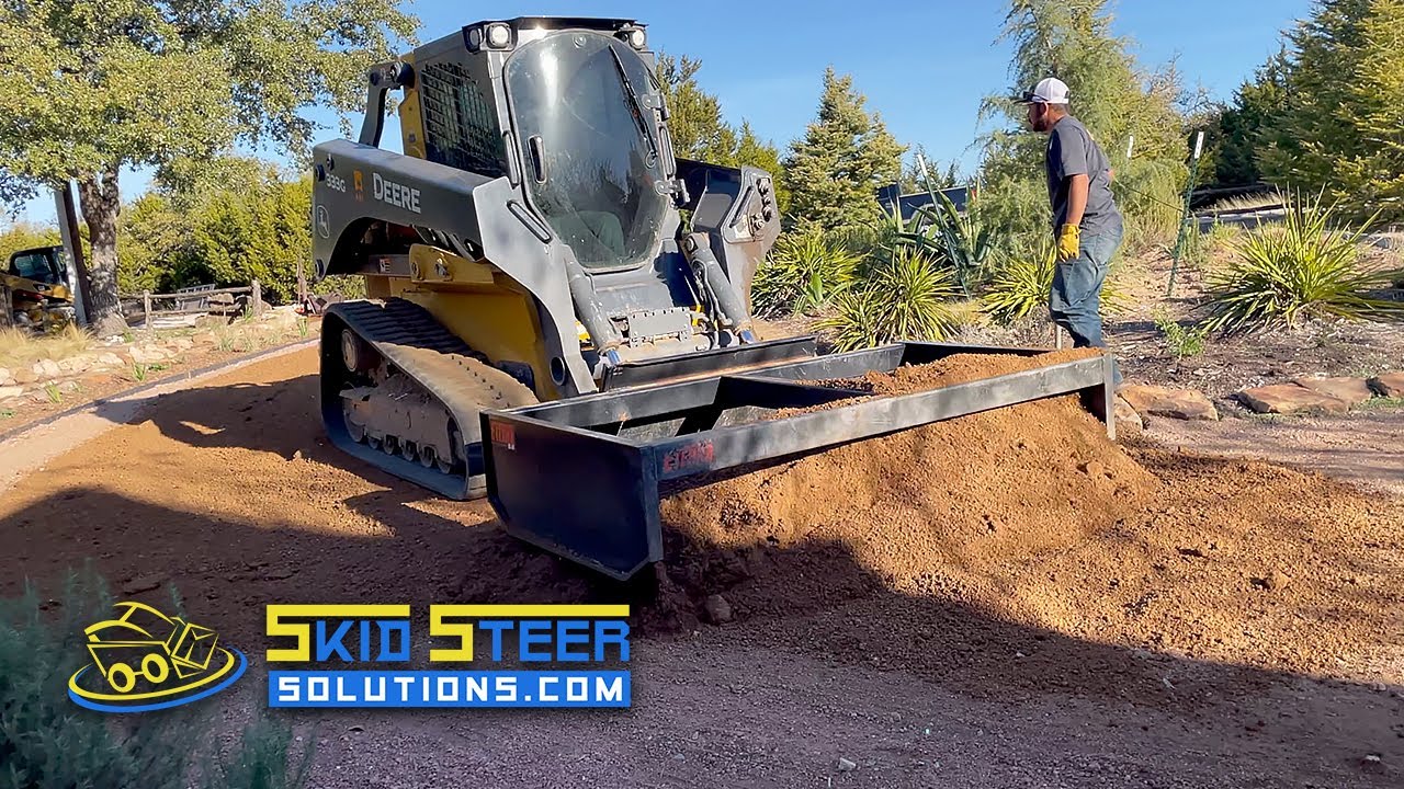The #1 Skid Steer Box Grader - Demonstration | Skid Steer Solutions ...