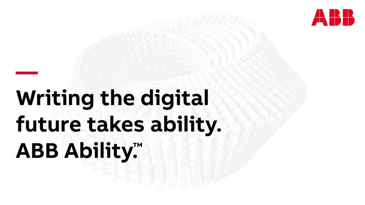 Writing the digital future takes ability - ABB Ability™ - YouTube