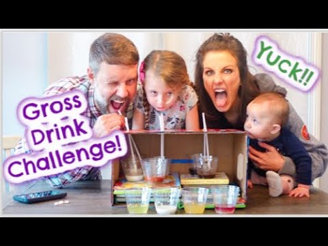 Gross Drink Challenge! - YouTube