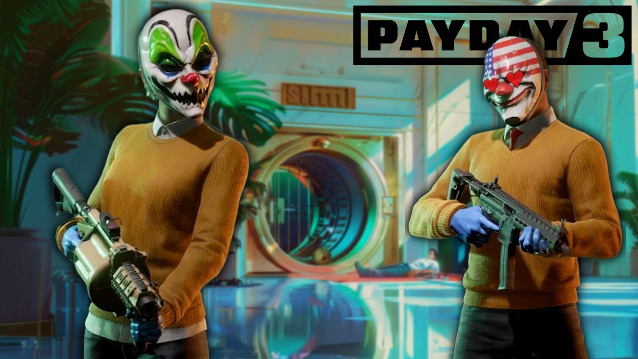 I Took My Girlfriend On An Armed Robbery Date In PAYDAY 3 - YouTube