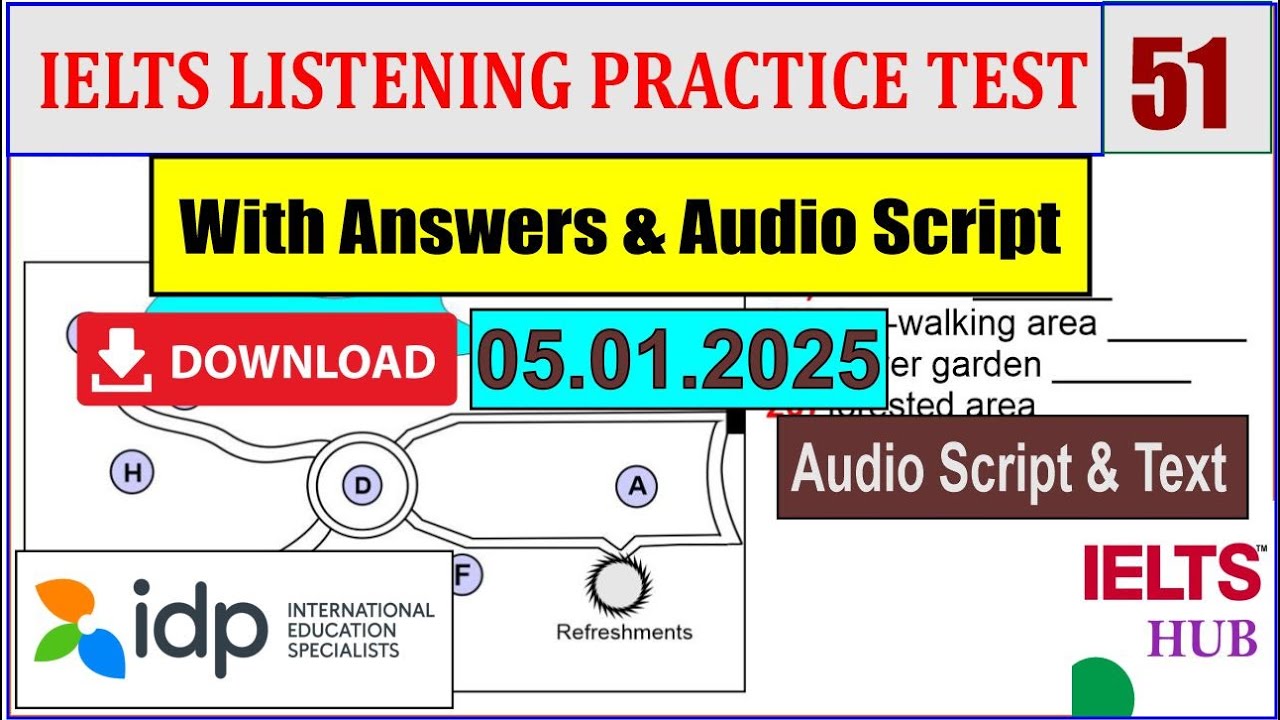 IDP IELTS Listening Practice Test with Answers - YouTube