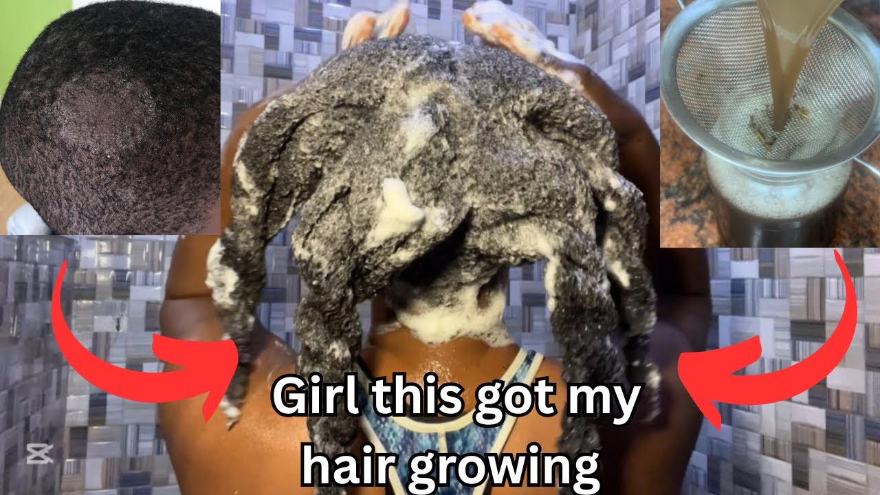 STEP BY STEP : DIY Homemade Shampoo for FAST HAIR GROWTH 😲 no more ...