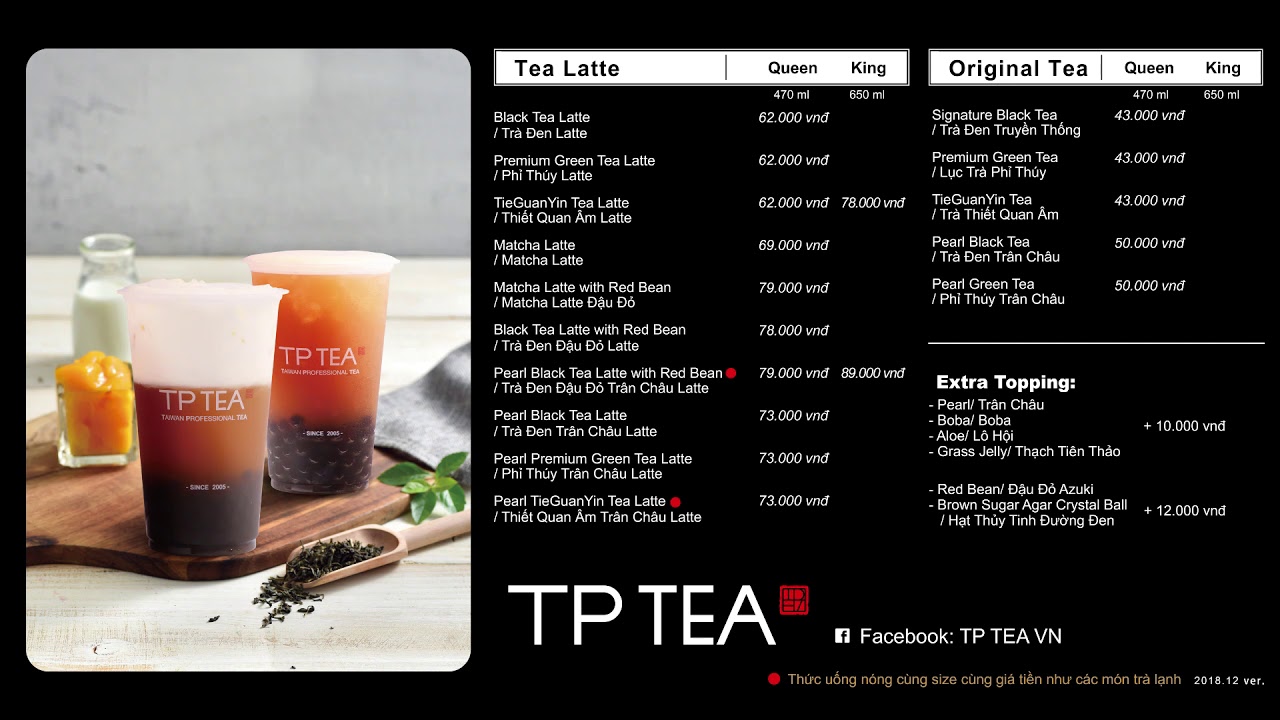 menu 01 TPTEA - YouTube
