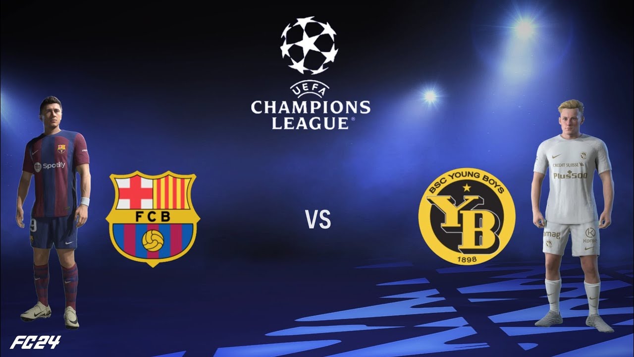 Barcelona vs BSC Young Boys - UEFA Champions League 24/25 | Full Match ...
