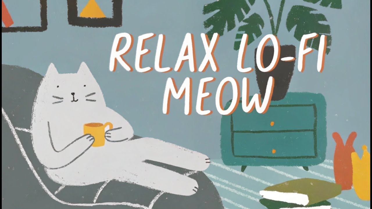 🐾 𝑴𝒆𝒐𝒘 Vibes 🐈‍⬛ Jazzy Lo-fi for Study / Chill / Relax - YouTube