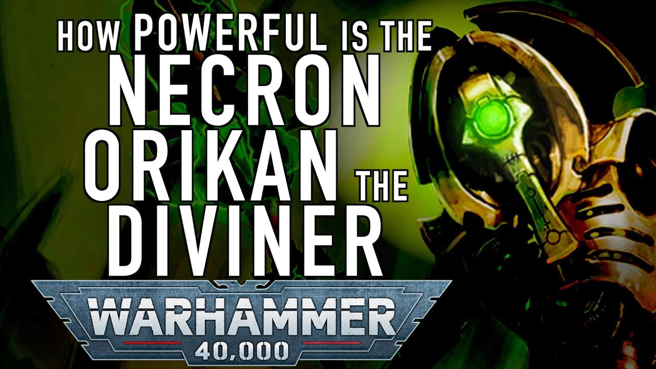 40 Facts and Lore on the Necron Orikan the Diviner in Warhammer 40K ...