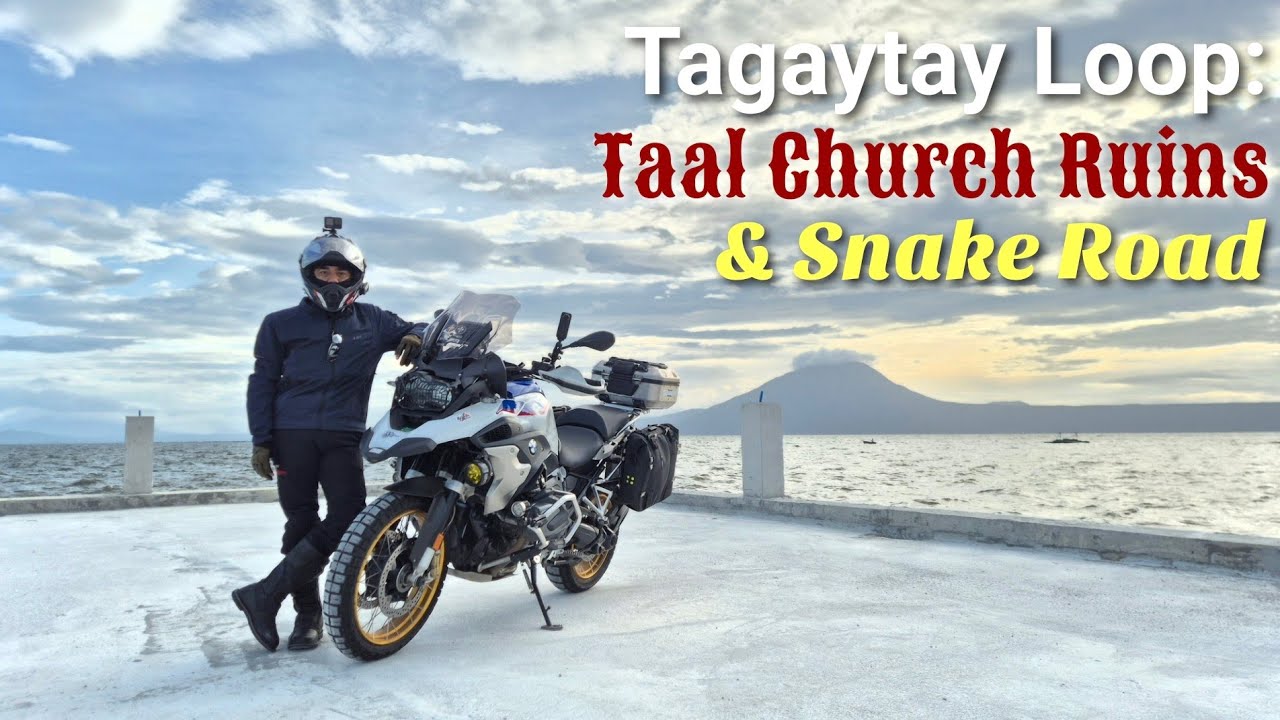 Tagaytay Loop: Old Taal Church Ruins, Bunggo-Mabato Bridge & "Snake ...