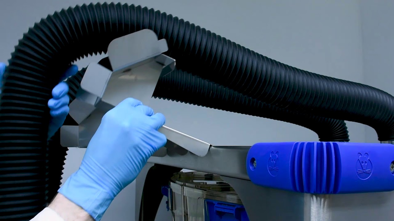 Animal Care Systems IVC Rack Accessory | How to Orient Hoses when Using ...