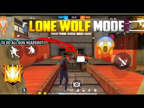 LONE WALF MODE) TO DO ALL GUN HEADSHOT GROJA 😱) AMIT 1K ) - YouTube