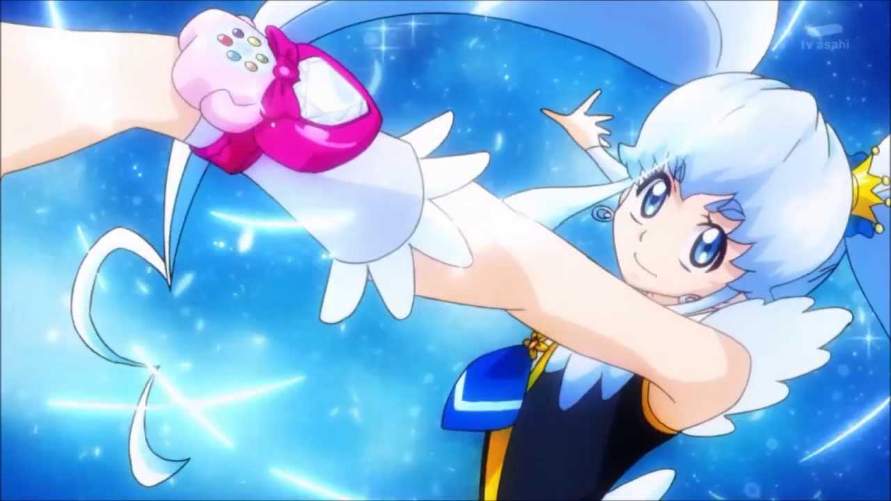 Cure Princess Transform and Attack Episode 01 - YouTube