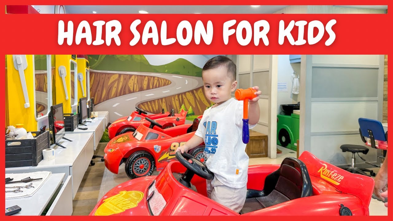 THE CUTS 4 TOTS EXPERIENCE | HAIR SALON FOR KIDS | Simply Six Siblings ...