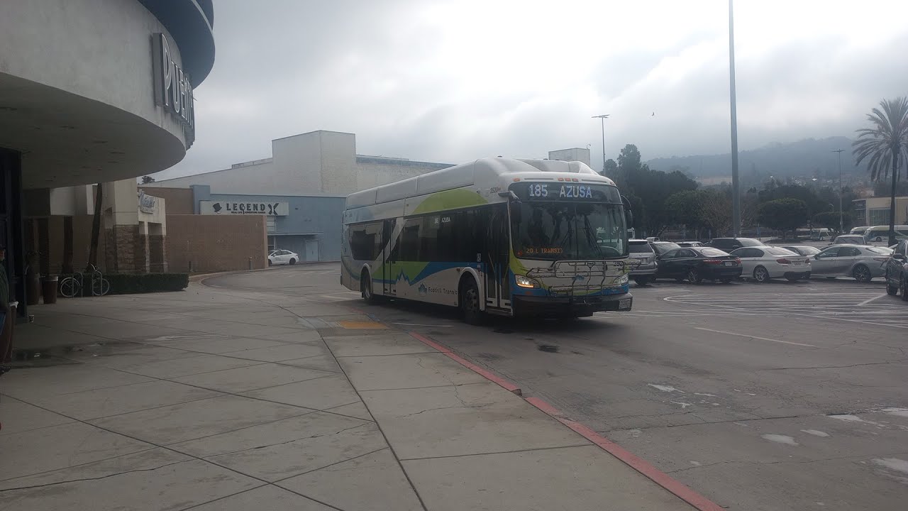 2017 Foothill Transit New Flyer XN40 2520 - YouTube