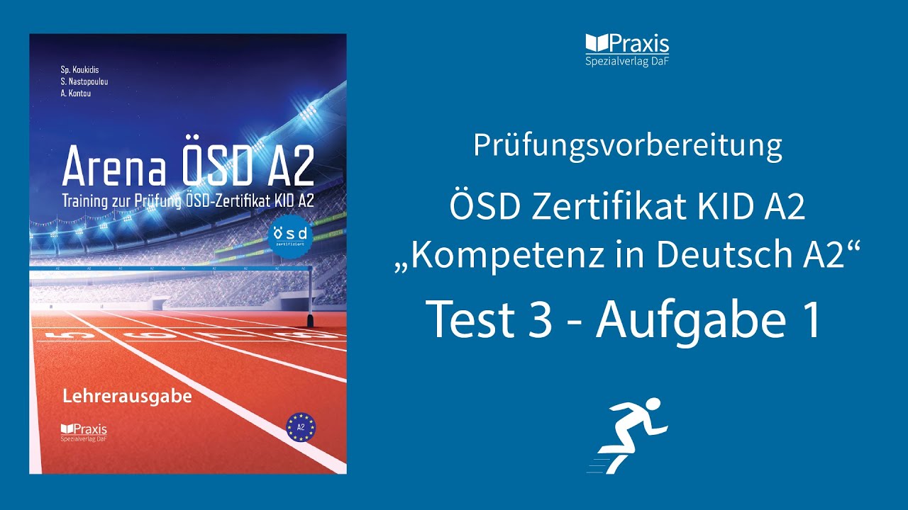 Arena ÖSD A2 | Test 3, Hören, Aufgabe 1 | Prüfungsvorbereitung ÖSD ...