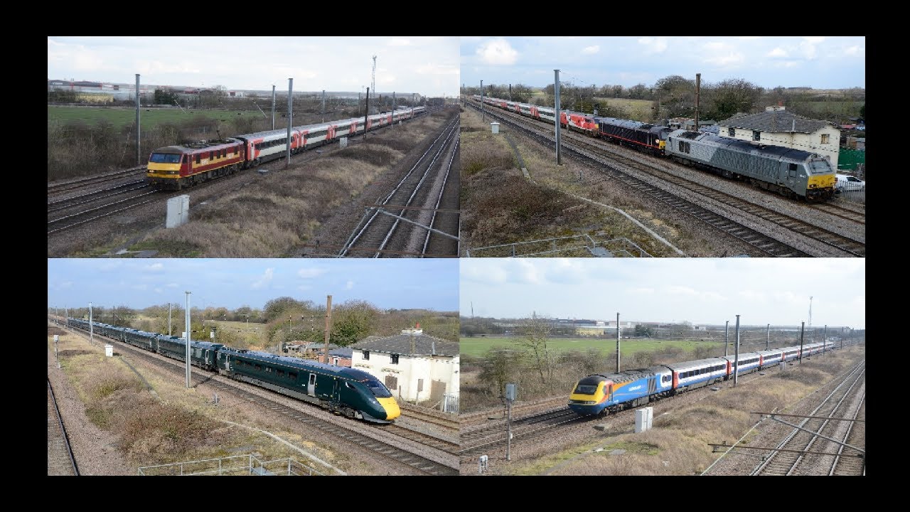 ECML Trains 2018, Episode 5 Marholm, 7th March - YouTube