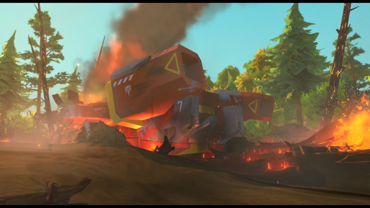 We Crashed (Scrap Mechanic GP) - YouTube