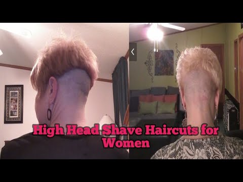 Demanding Extremly High Head Shave Haircuts for Women|High Head Shave ...