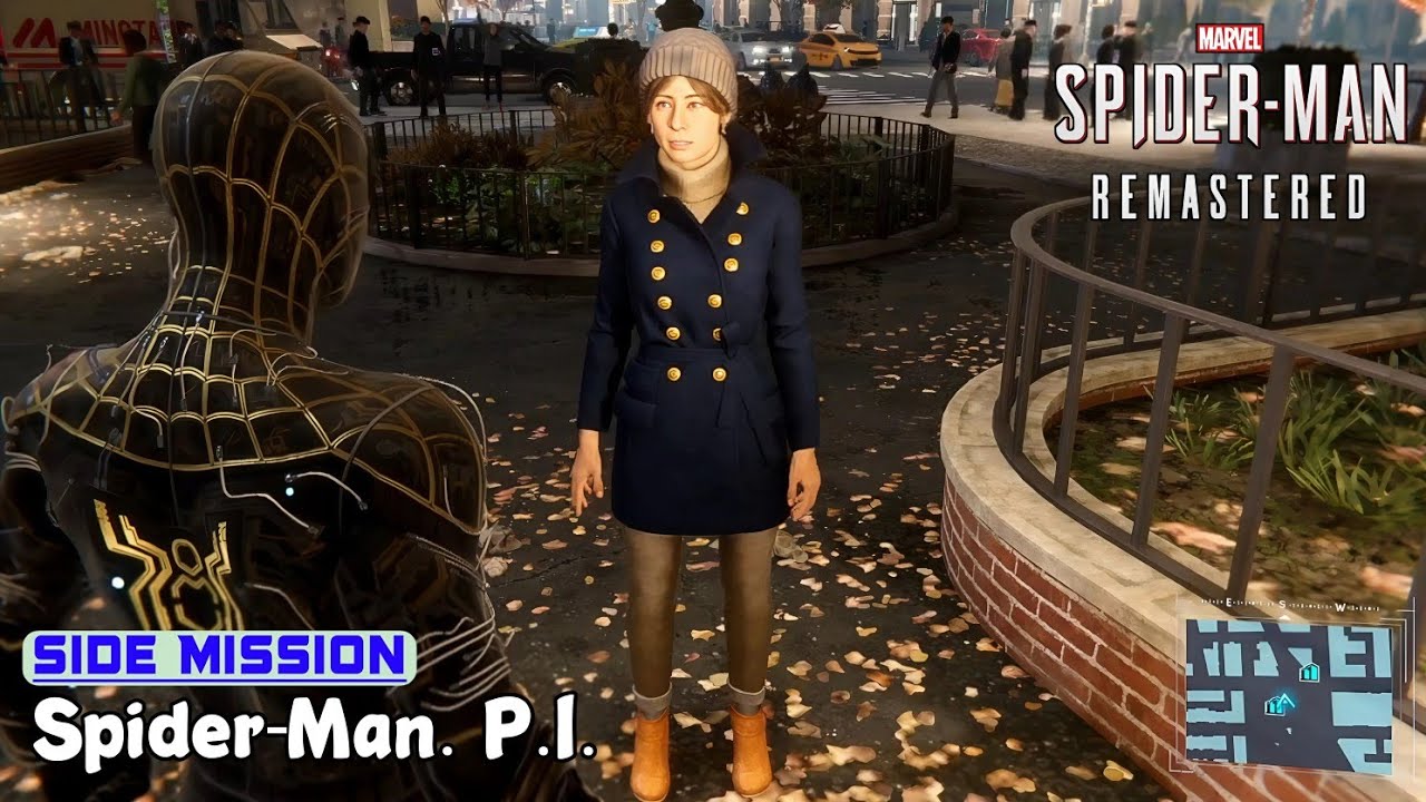 Marvel's Spider-Man Remastered Side Mission - Spider-Man. P.I. - YouTube