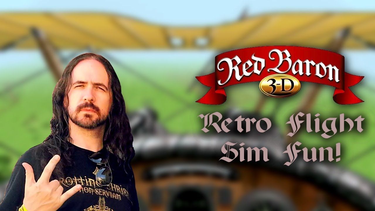 Red Baron 3D - Retro Flight Sim Fun | CruachanKeith - YouTube
