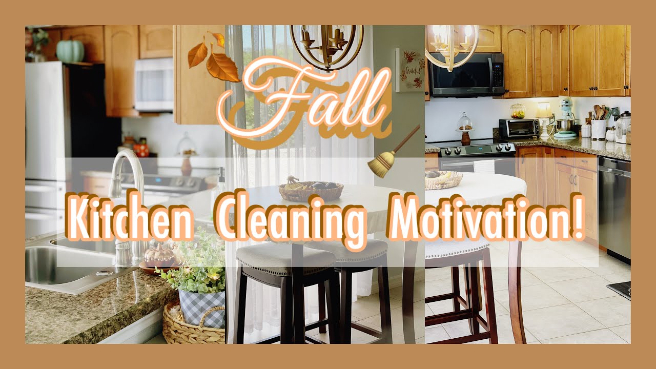FALL~KITCHEN CLEANING MOTIVATION!🍁 - YouTube