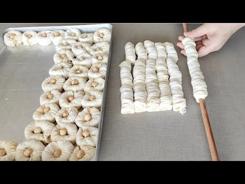 BAKLAVA BENİM İŞİM💯HAMURU YAĞ GİBİ AÇILIYOR ❗ EN KOLAY BÜLBÜL YUVASI TARİFİ 💯  EV BAKLAVASI