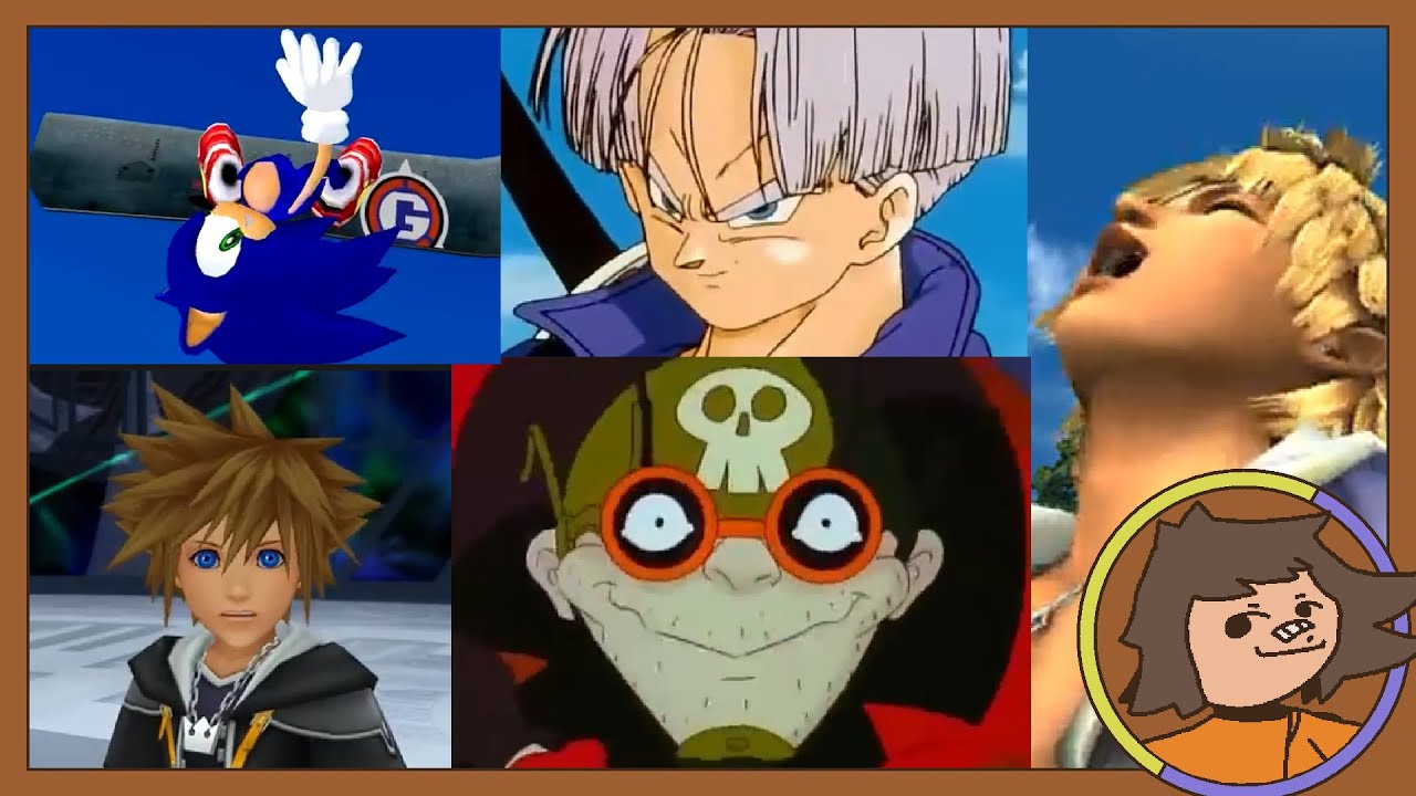 A bunch of characters dubbed over by me (because I do voice acting ...