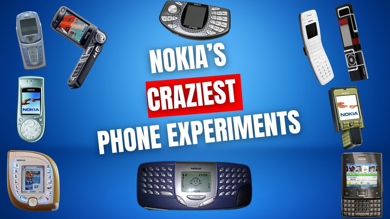 The 15 Weirdest Nokia Phones That Actually Got Released - YouTube