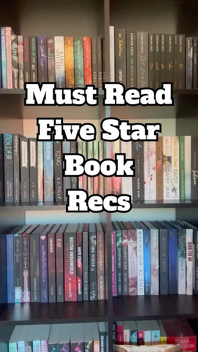 Five Star Book Recs #booktube #bookrecommendations #romancebooks # ...