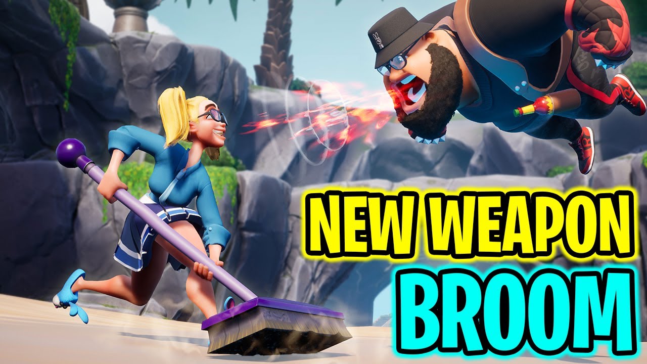 *NEW WEAPON* Broom | Rumbleverse - YouTube