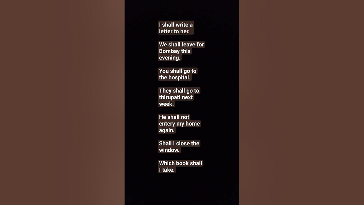 Shall Sentences english learning pleasesubscribe YouTube shall-sentences-english-learning-pleasesubscribe-youtube