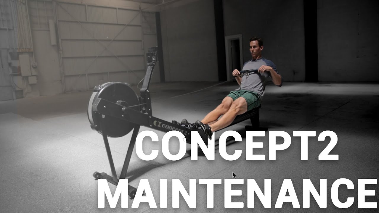 Concept2 Maintenance For Optimal Capacity - YouTube