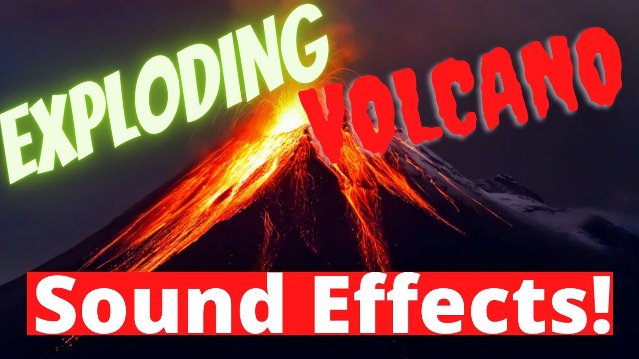 Volcano Eruption Sound Effect - YouTube