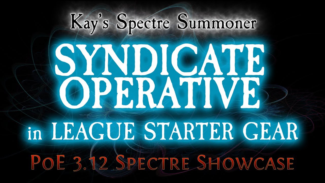 PoE 3.12 - Syndicate Operative vs Minotaur in League Starter Gear | Kay ...