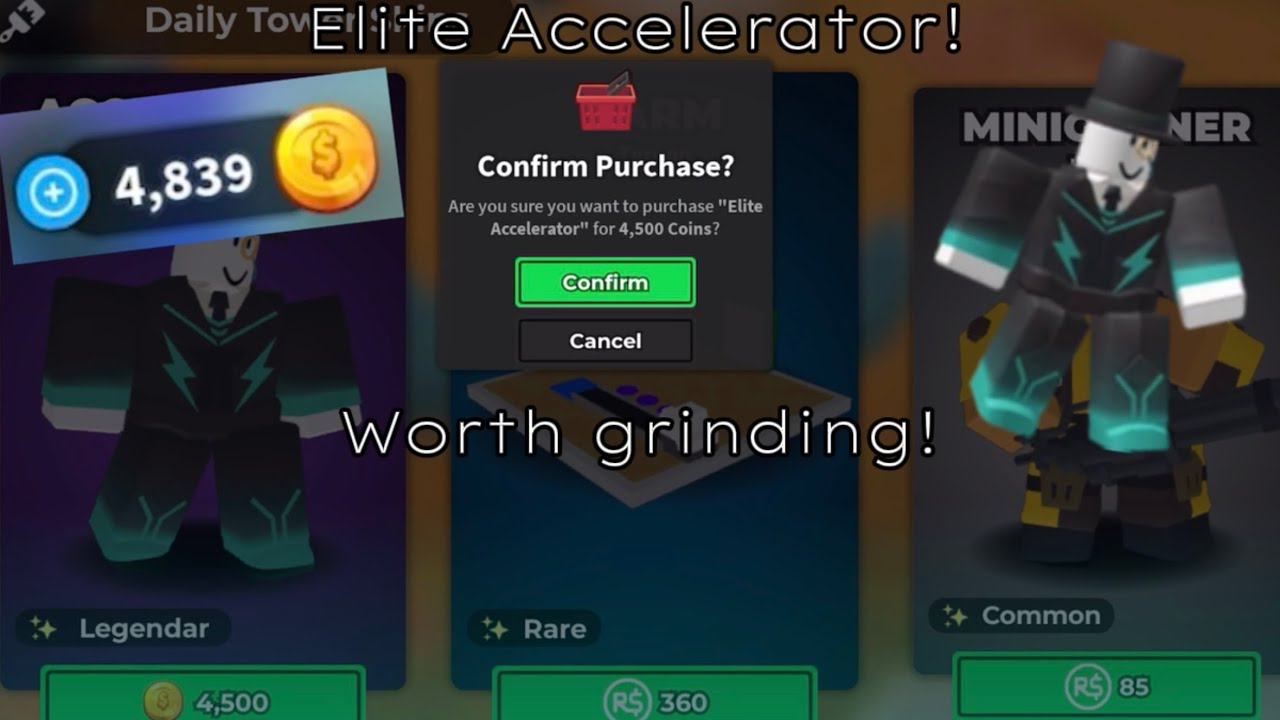 Getting the Elite Accelerator! [Roblox Tower Defense Simulator] - YouTube