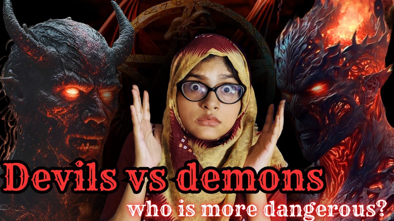 DEMON Vs DEVIL|| Who Is More DANGEROUS😱😱|| शैयान का हमला #demons # ...