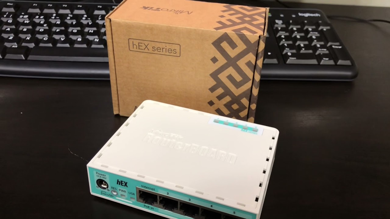Mikrotik RouterBoard HEX Modelo: RB750GR3 - YouTube